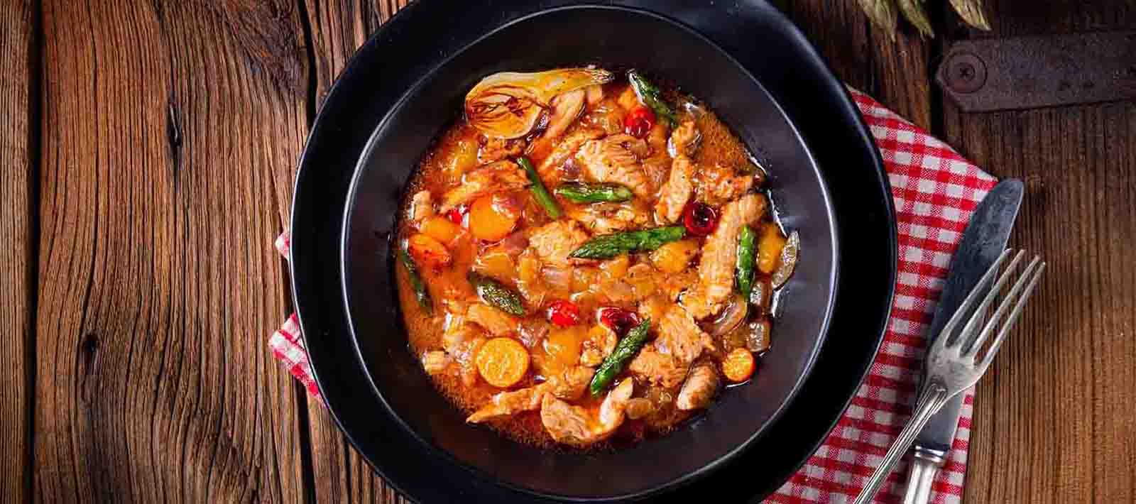 Receta de Guiso de pollo con verduras | Super Pollo