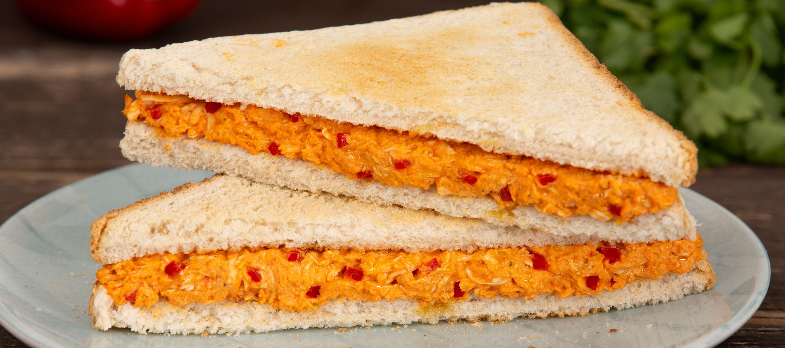 Receta de Sandwich de pollo pimentón | Super Pollo Receta de Sandwich de pollo pimentón | Super Pollo